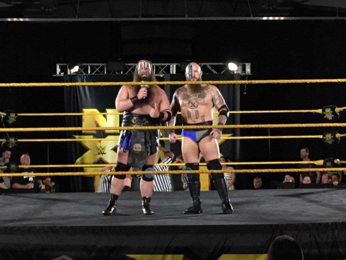 War Machine Debut at NXT Live Event -- No Longer Using War Machine Aliases?