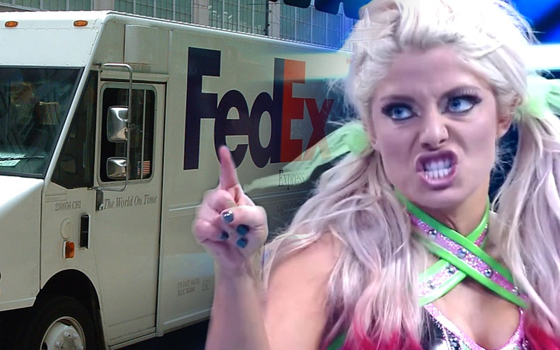 Alexa Bliss Encounters Rude FedEx Employee