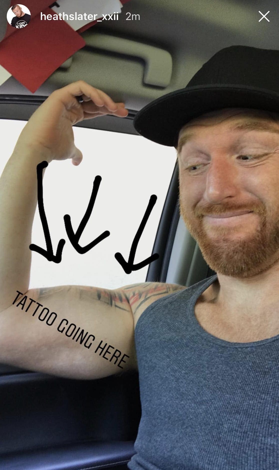 Michael Slater Tattoos