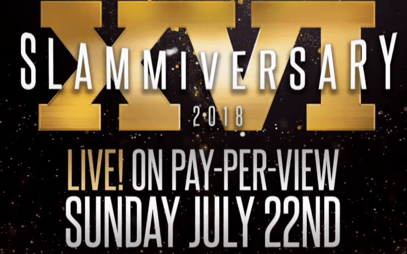 Updated Card for Impact Wrestling's Slammiversary