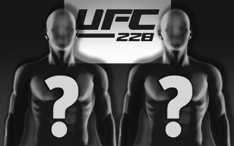 Change To The UFC 228 Card