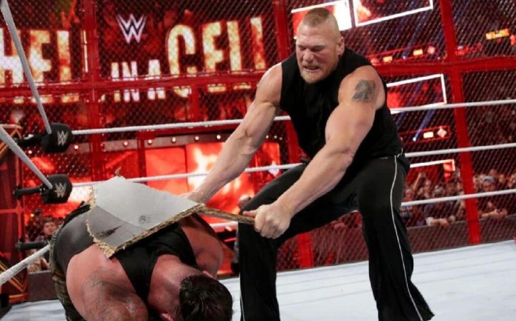 How Long Brock Lesnar's Hell In A Cell Return Was Planned