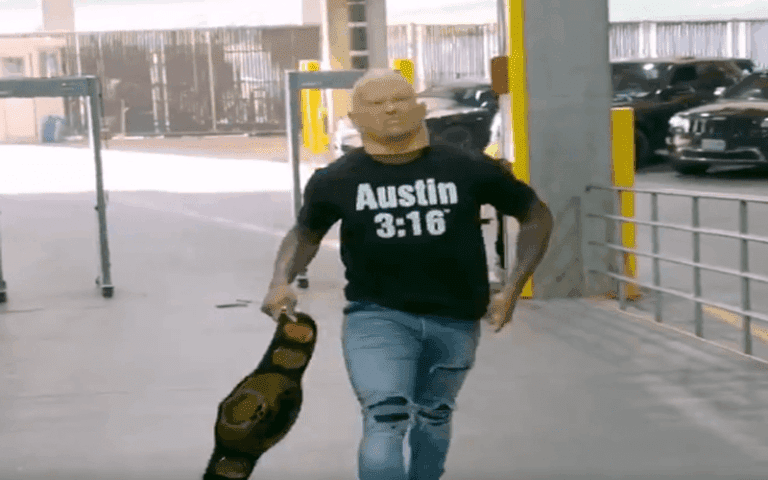 NBA Star Arrives to Game Dressed as "Stone Cold" Steve Austin