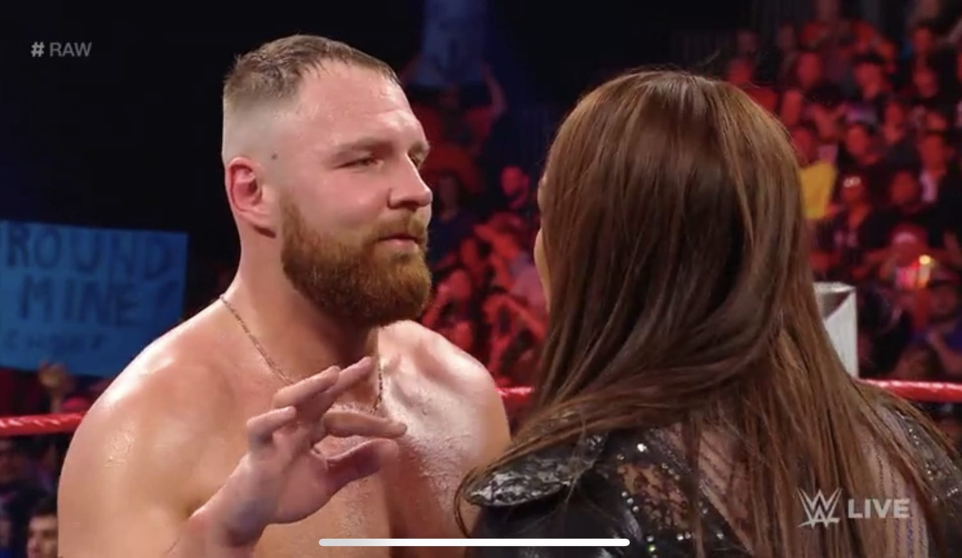 Dean Ambrose vs Nia Jax Promoted For Upcoming WWE Live Event