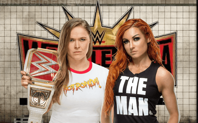 WWE's Original WrestleMania Plan For Ronda Rousey vs Becky Lynch