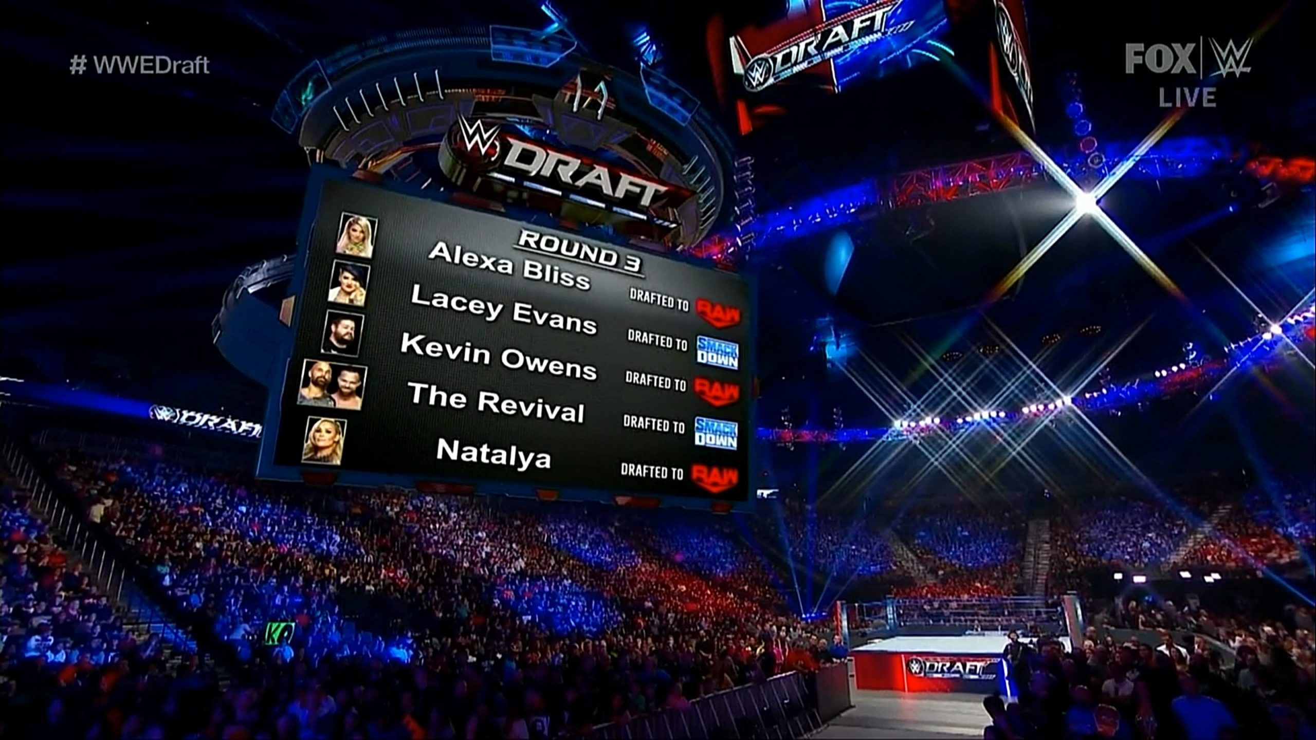 WWE Superstars React To Night One Of WWE Draft