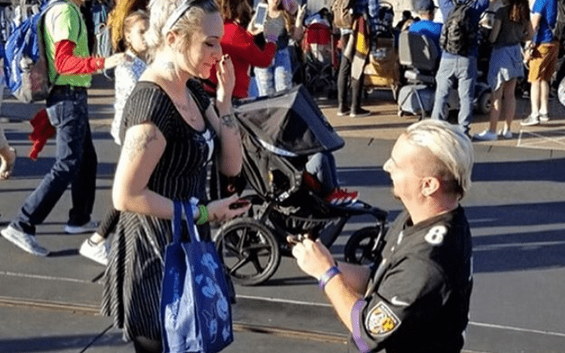 WATCH James Ellsworth Propose To Girlfriend At Disney World