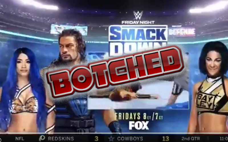FOX Botches Sasha Banks' Name In Epic Fashion