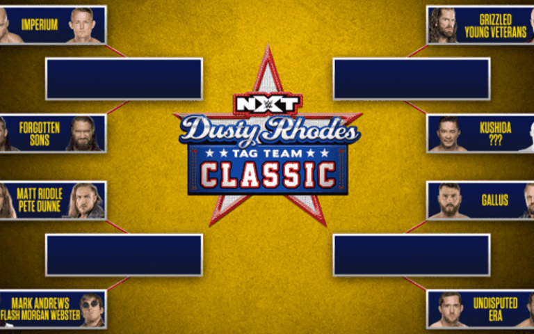 Brackets Revealed For 2020 WWE NXT Dusty Rhodes Tag Team Classic