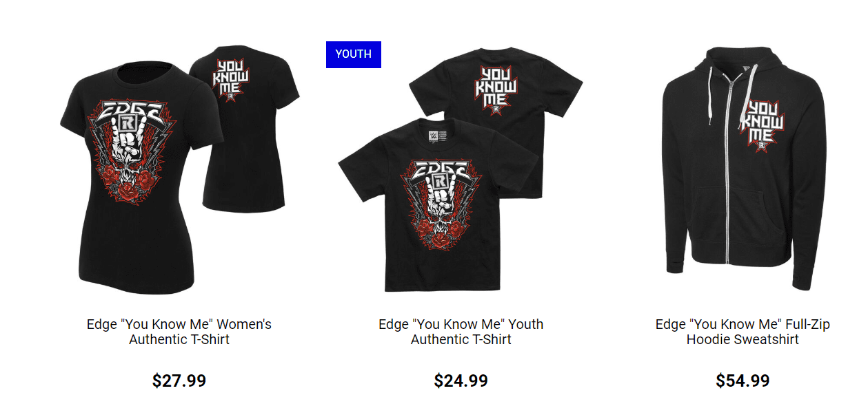 WWE Releases New Edge Merchandise Following Royal Rumble Return