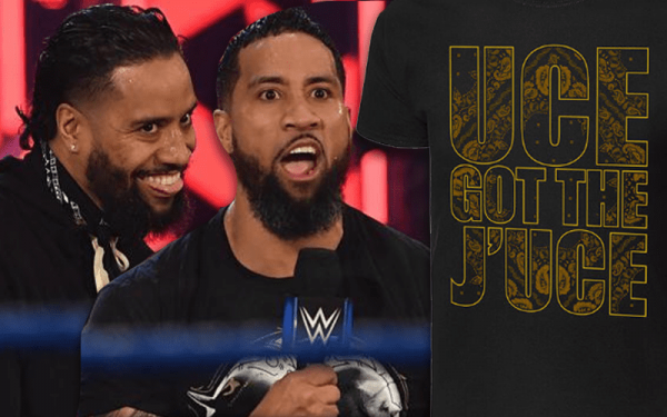 The Usos' New Official WWE Merch Says They Got 'The J'UCE'