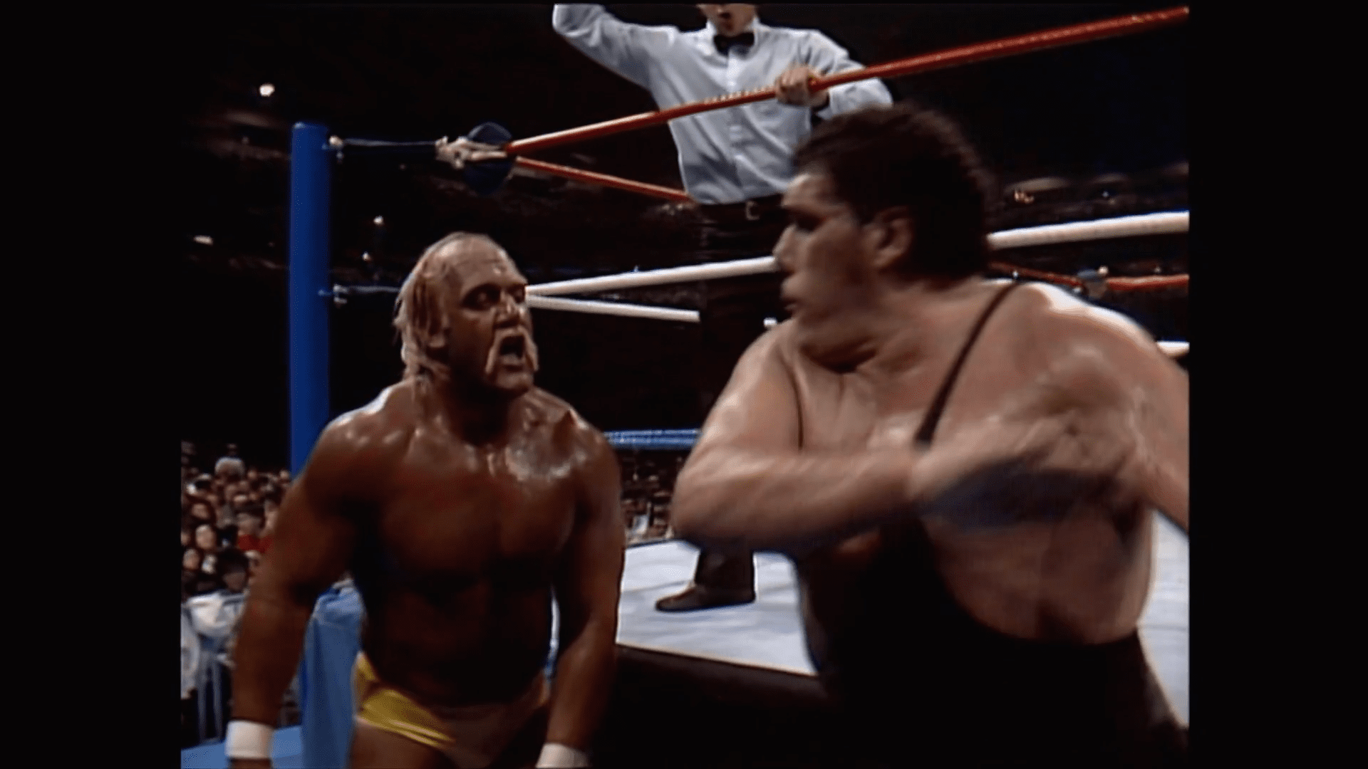 WWE Edits Hulk Hogan vs Andre The Giant WrestleMania III Match In New ...