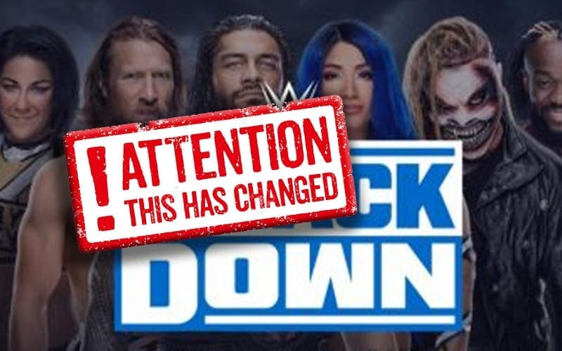 WWE Changes Official SmackDown Graphic -- New Superstars Added