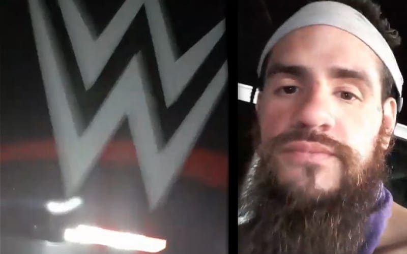 WWE Performance Center Stalker Live Streams Strange Trespassing Session