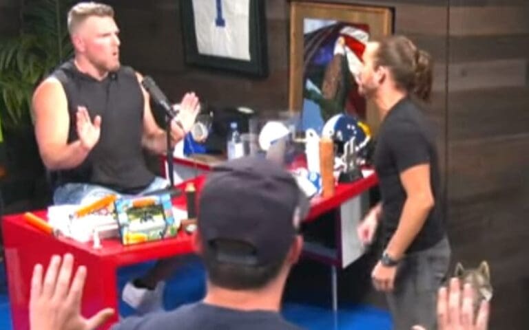 Adam Cole Goes Into Profanity-Filled Tirade & Storms Out Of Pat McAfee's Show