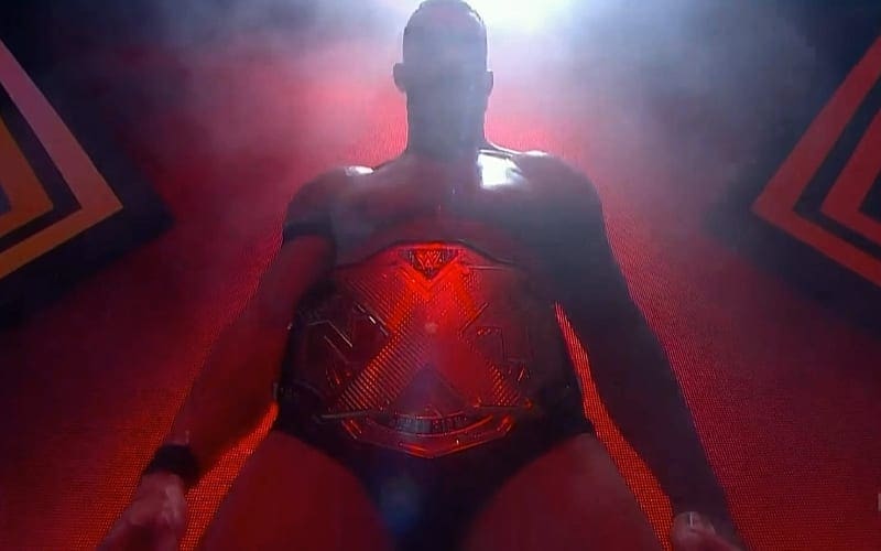 Finn Balor Shows Off New WWE NXT Title Side Plates