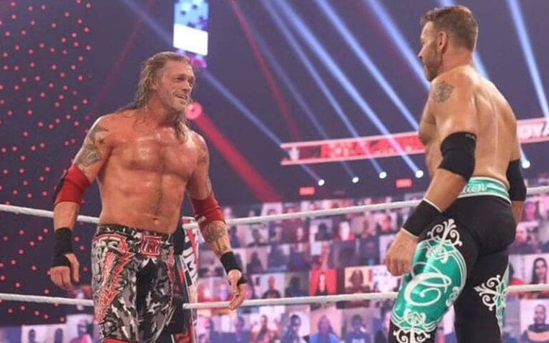 Edge's Reaction After Christian Made WWE Royal Rumble Return