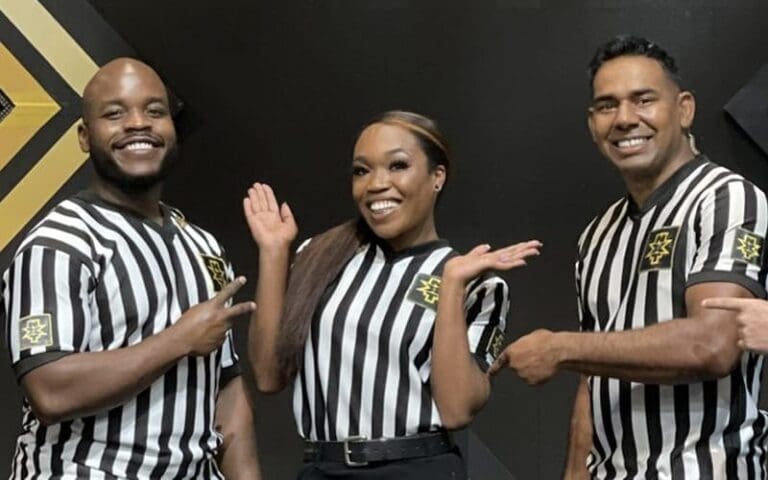 WWE NXT Referee Aja Smith Celebrates Big Career Milestone