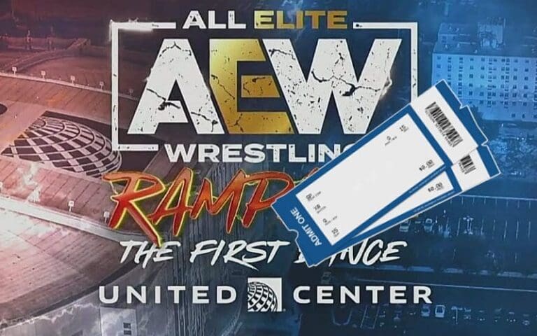 AEW Sells Tremendous Amount Of Tickets For United Center Rampage 'The ...