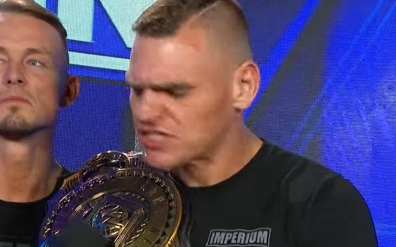 Gunther Was Legit Hurt During WWE SmackDown This Week