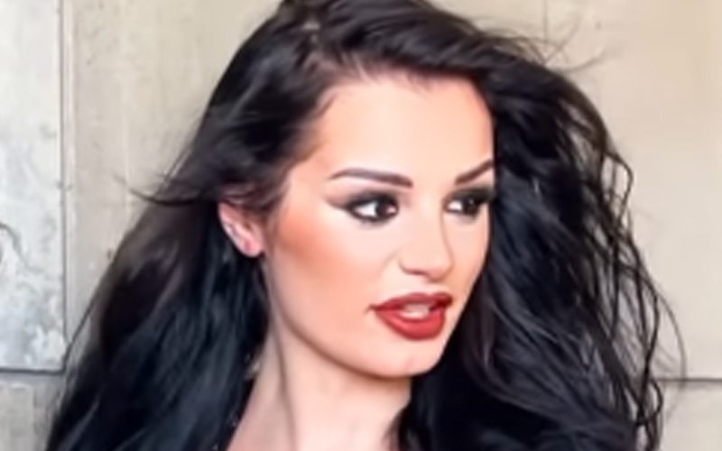 Saraya Turns Heads In Skimpy Black Biker Shorts Video Drop