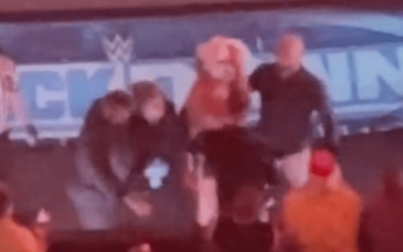 Footage Of Gunther Getting Checked After Chair Shot On WWE SmackDown