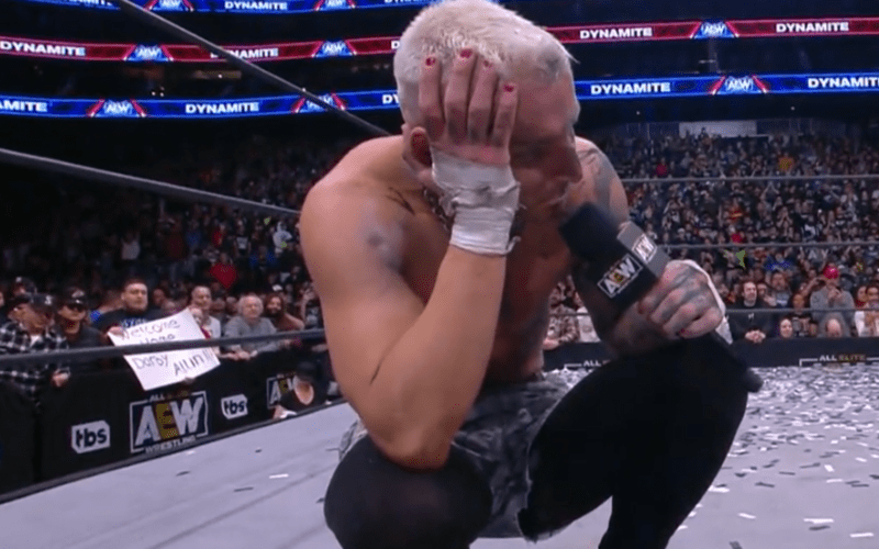 Darby Allin Addresses Crowd After AEW Dynamite