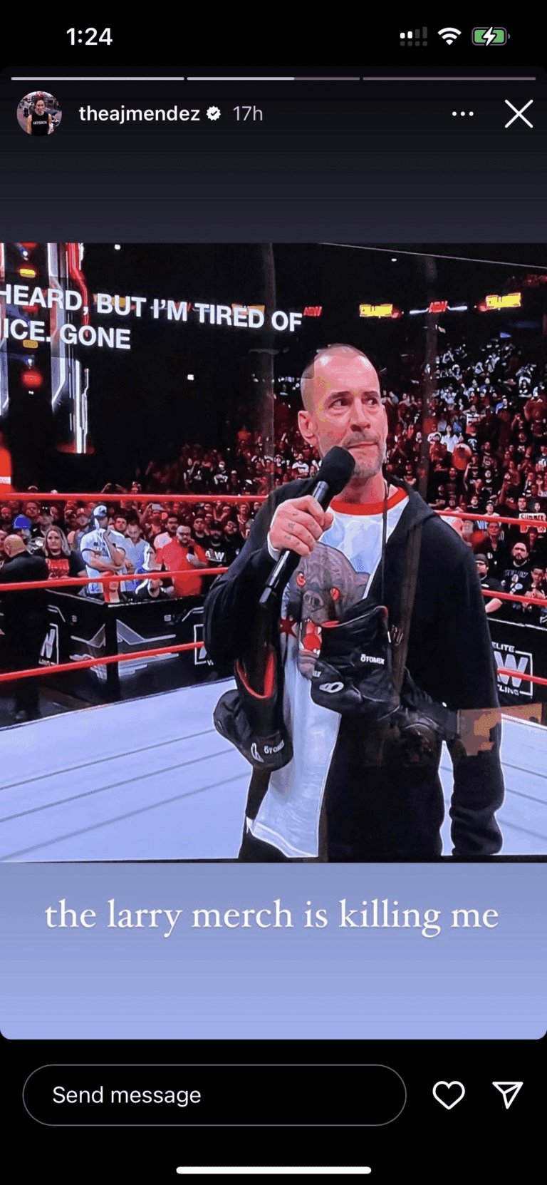 CM Punk's Dog's Merch Gets Big Attention