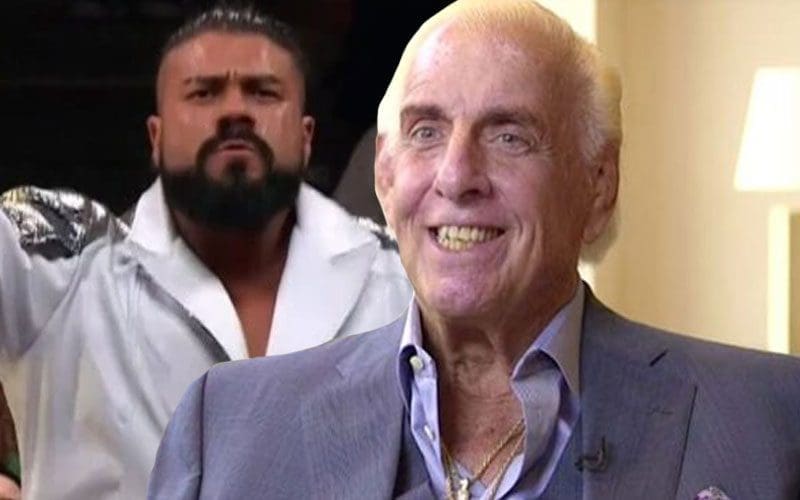 Ric Flair Loved Andrade's AEW Collision Return Match