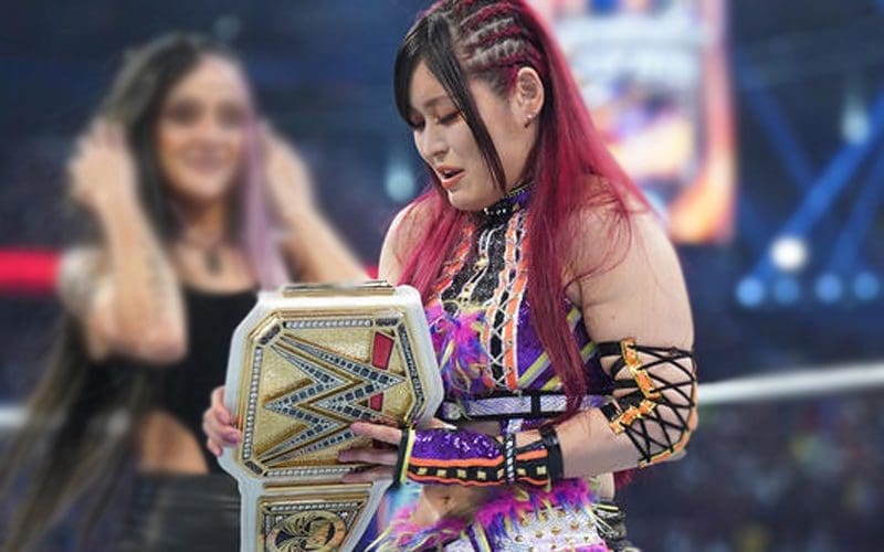 IYO Sky Spotted Holding Wrong WWE Women's Title In Promotional Graphic