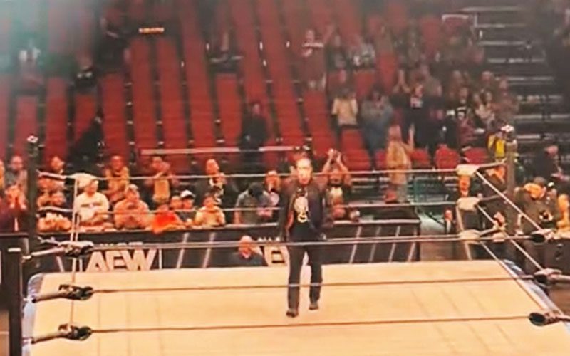 Shocking Video of Actual Crowd Present For Sting's Retirement ...