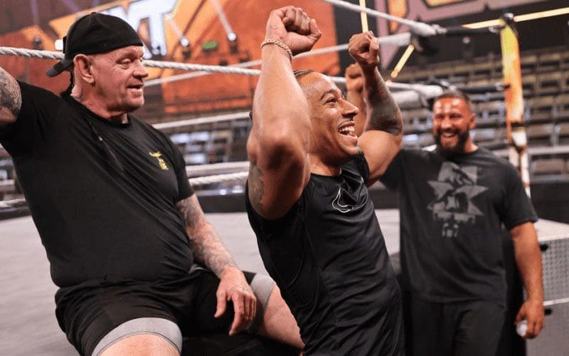 Unseen Photo of The Undertaker's Rehearsal Session for Stacked WWE NXT ...