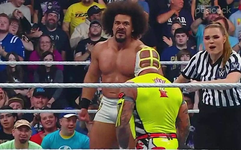Carlito Makes WWE Return As LWO's Fastlane Mystery Partner