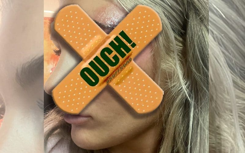 Tiffany Stratton Shows Off Brutalized Face After Match With Becky Lynch