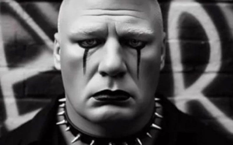 Mick Foley Shares Disturbing 'Emo' AI-Generated Brock Lesnar Photos