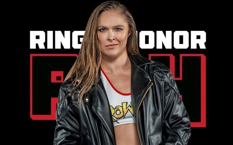Backstage Reaction After Ronda Rousey's Surprise ROH Debut