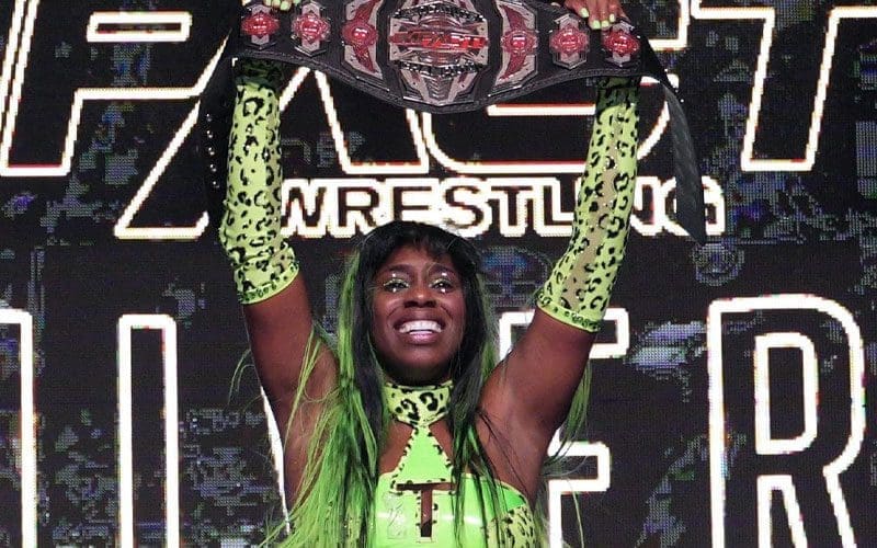 Trinity Wants To Change Knockouts Title Look To Glowing Belt