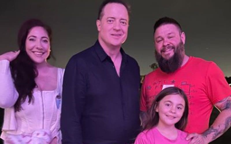 Kevin Owens Encounters Brendan Fraser at Disney World