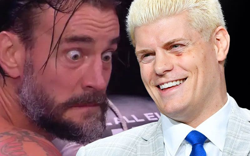 Cody Rhodes Caught Using Cm Punks This Fire Burns Wwe Theme Ahead Of