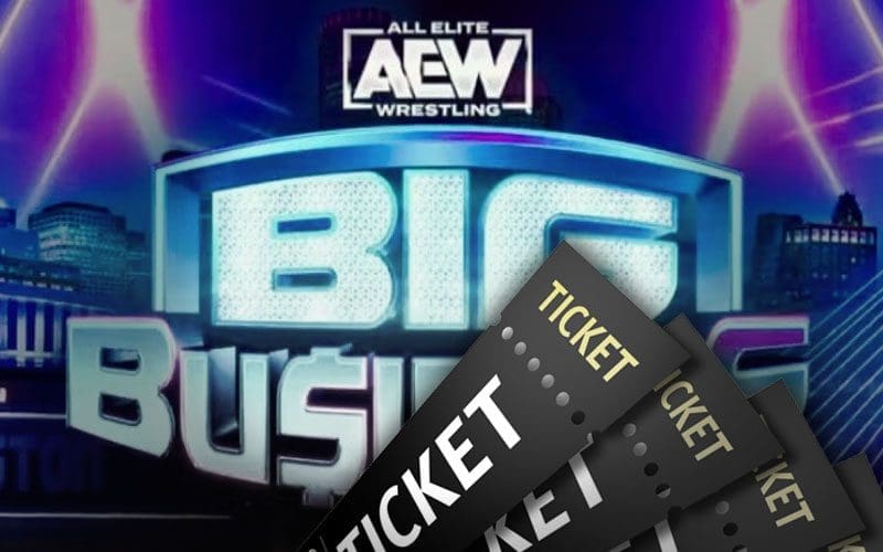 AEW Dynamite's Big Business Edition Ticket Sales Revealed