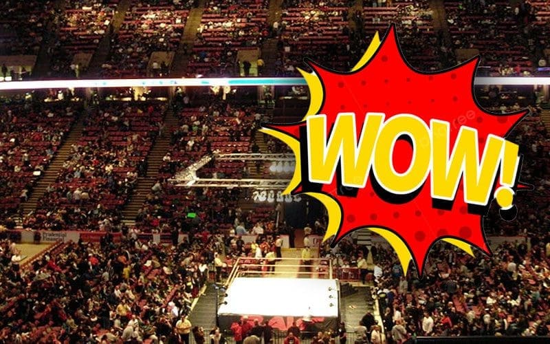 WWE Live Show Sees Record Attendance Not Seen in Over Two Decades