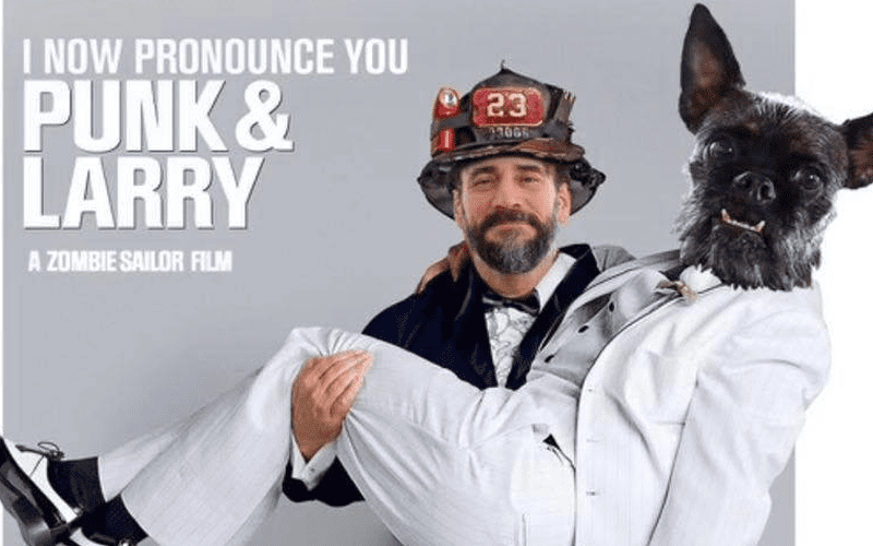 CM Punk Reacts To Him & Larry Getting Their Own Customized Movie Poster