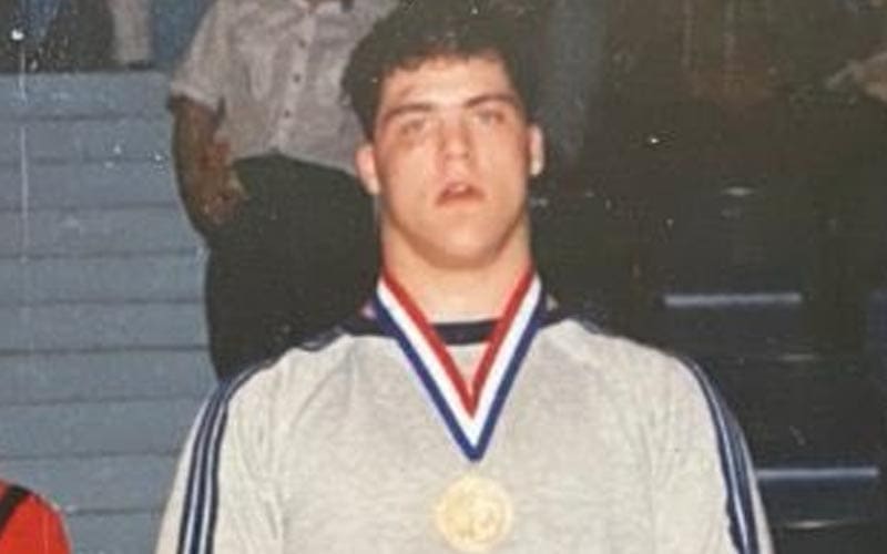 Kurt Angle Drops Rare Throwback Photo of First State Championship Win ...