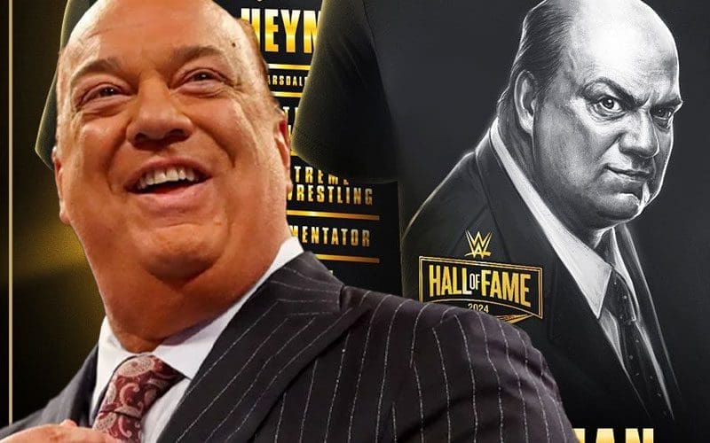 WWE Drops New Paul Heyman Merchandise In Honor of 2024 Hall of Fame ...