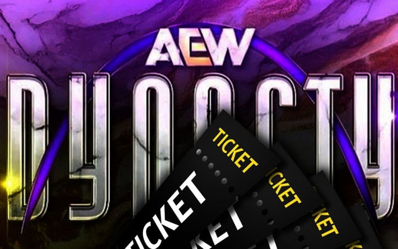 AEW Dynasty Ticket Sales Showing Robust Numbers