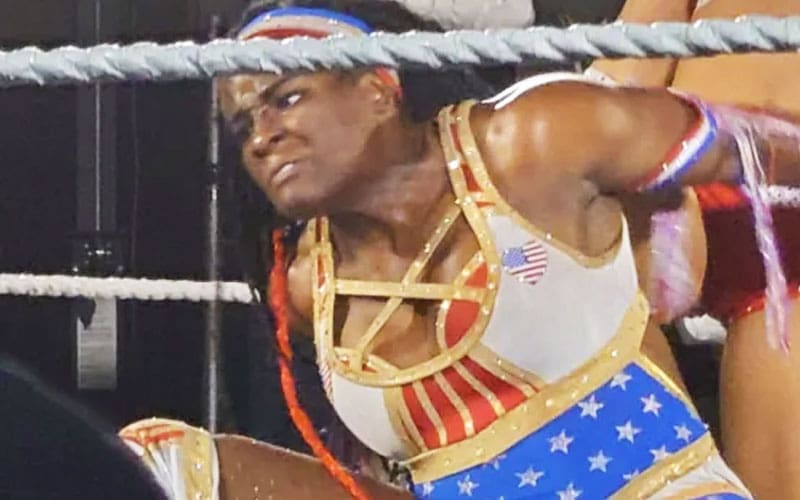 Olympic Wrestler Tamyra Mensah-Stock Takes Center Stage In WWE NXT In ...