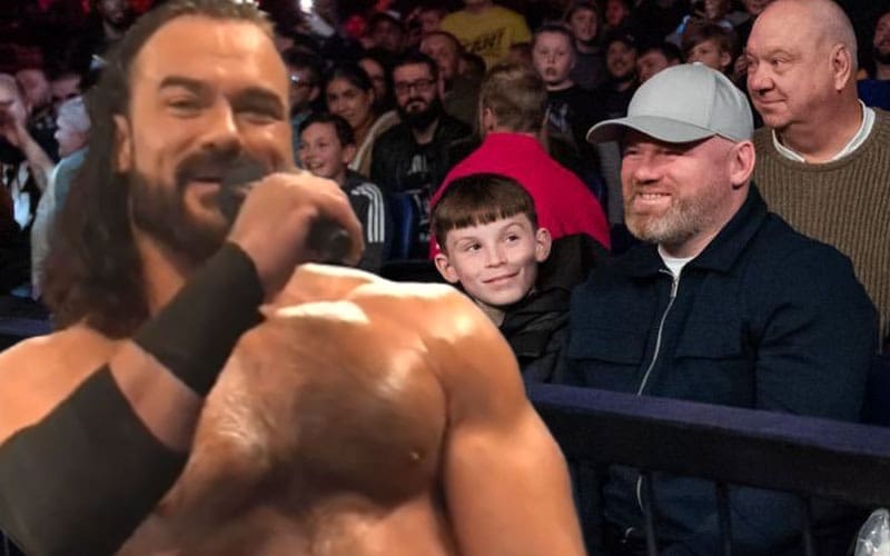 Drew McIntyre Mocks Wayne Rooney's Appearance at WWE Live Event