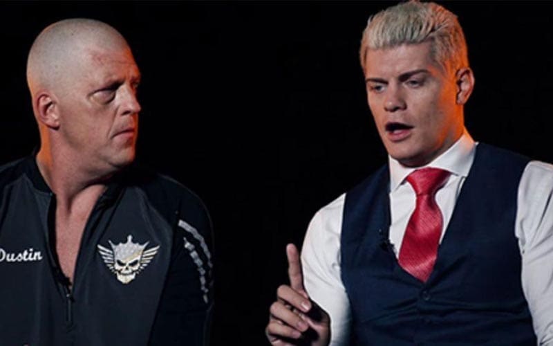 Dustin Rhodes surprised by Cody Rhodes leaving AEW.