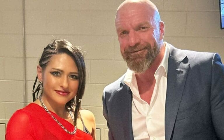 Giulia Links Up With Triple H After 2024 WWE NXT Stand & Deliver Debut