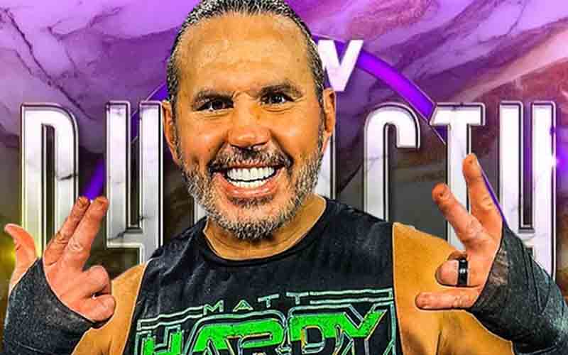 Matt Hardy Hints at AEW Dynasty Appearance Despite Being a Free Agent